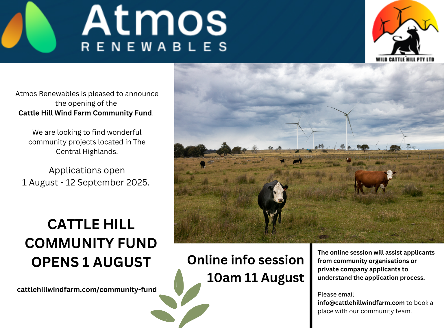 Community – Cattle Hill Wind Farm